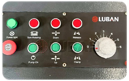 LUBAN Band Saw Machine Reasonable Structure GB4250 Metal Cutting Band ...