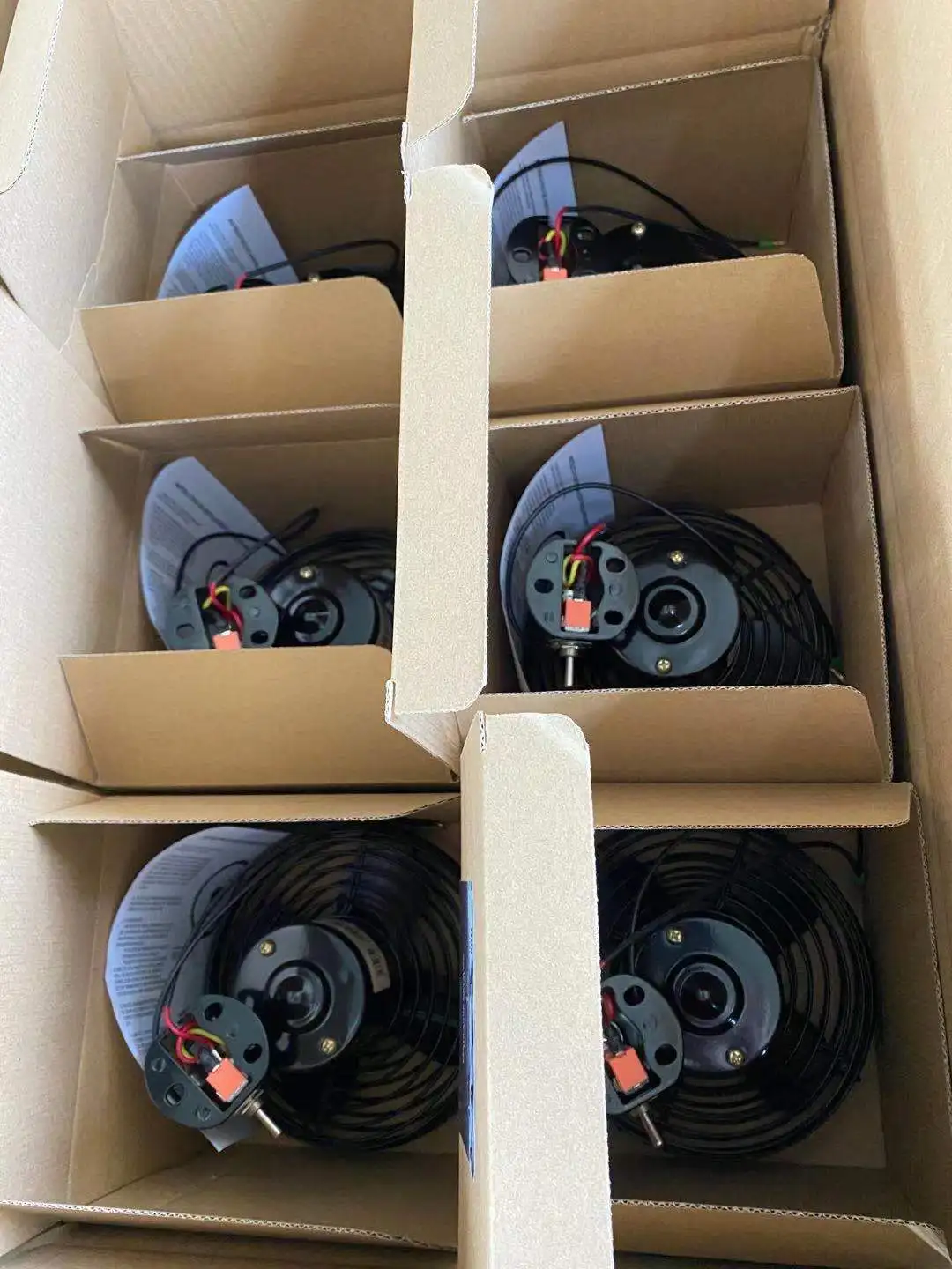 Heavy Duty Vehicle-mounted 12v 24v Big Truck Car Fan Forklift Car ...