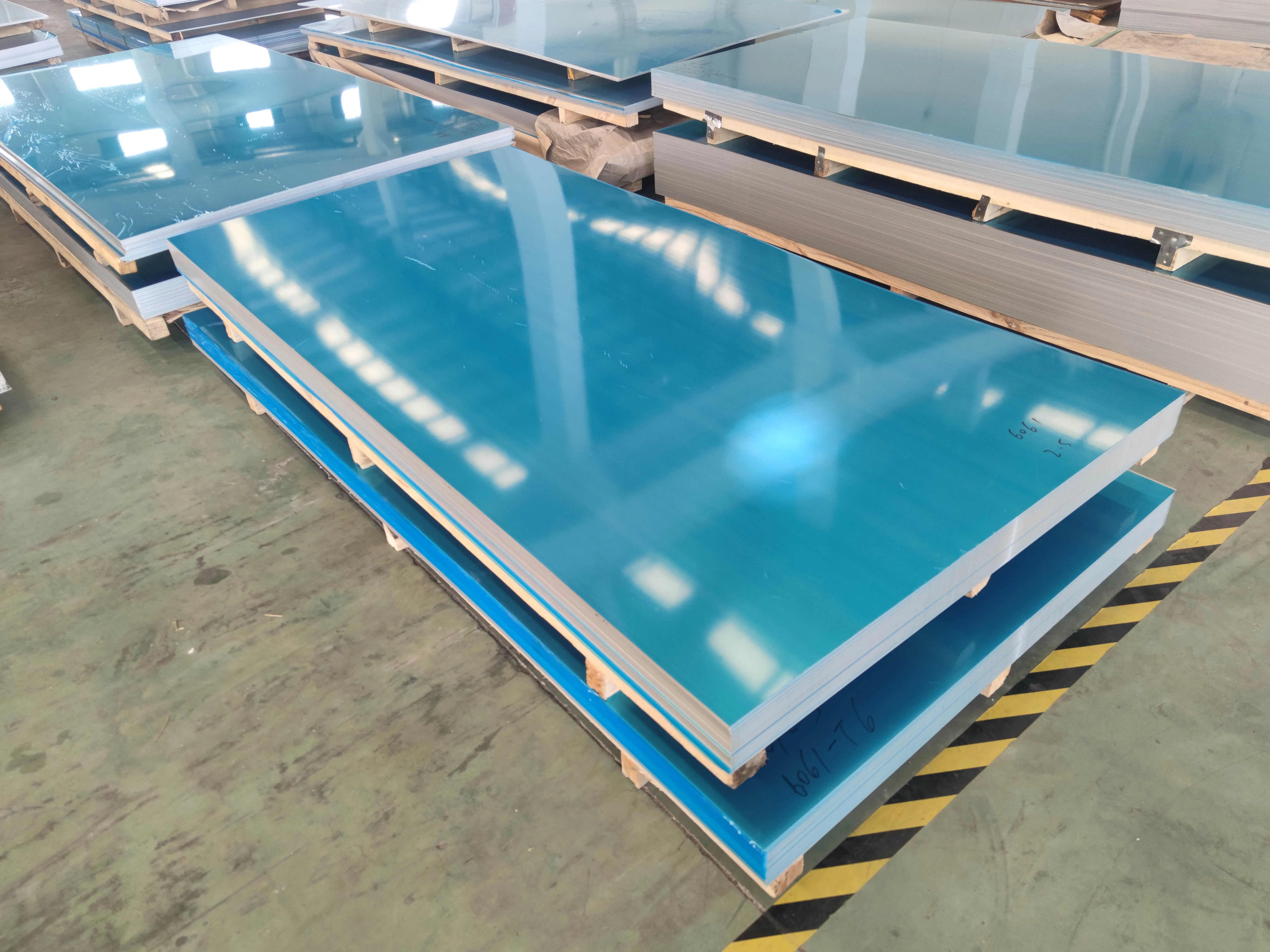 Factory Custom Aluminum Hard Plates Sheets 6065 Aluminum Plain Sheet 0 ...