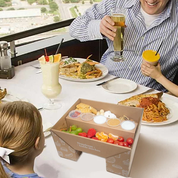 Holidaypac Wholesale Eco-Friendly Paper Grazing Box Catering Platter ...