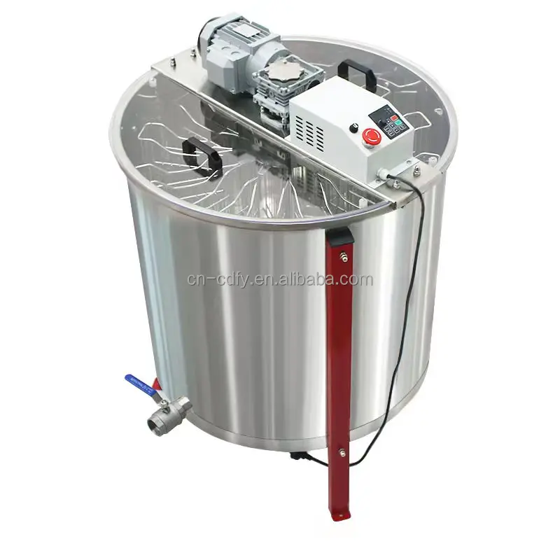 Stainless Steel Honey Extractor 12 Frame Electric - 1 Year Warranty