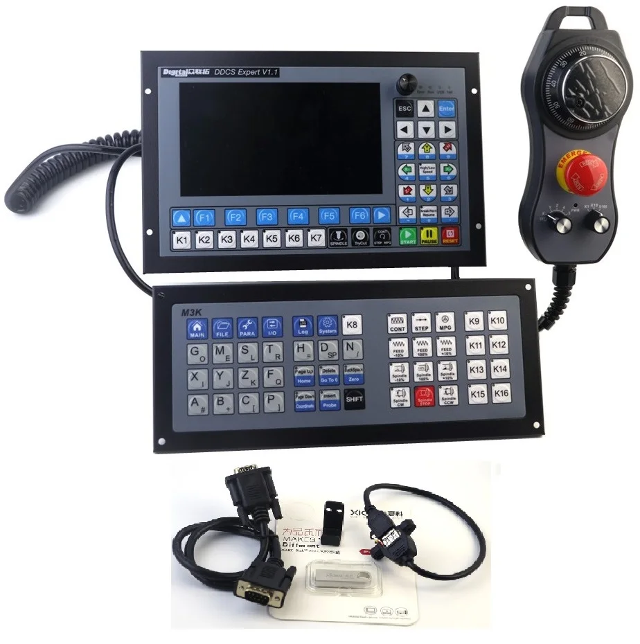 Digital Dream Plc Controller Ddcs Expert 3/4/5 Axis Cnc Controller Kit ...