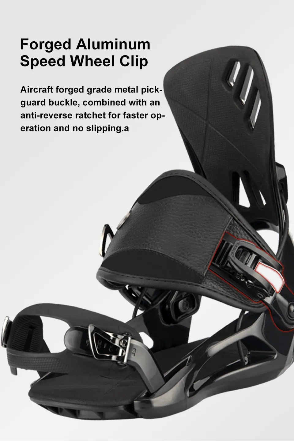 Quick Snowboard Bindings TERROR 540 - Versatile & Durable
