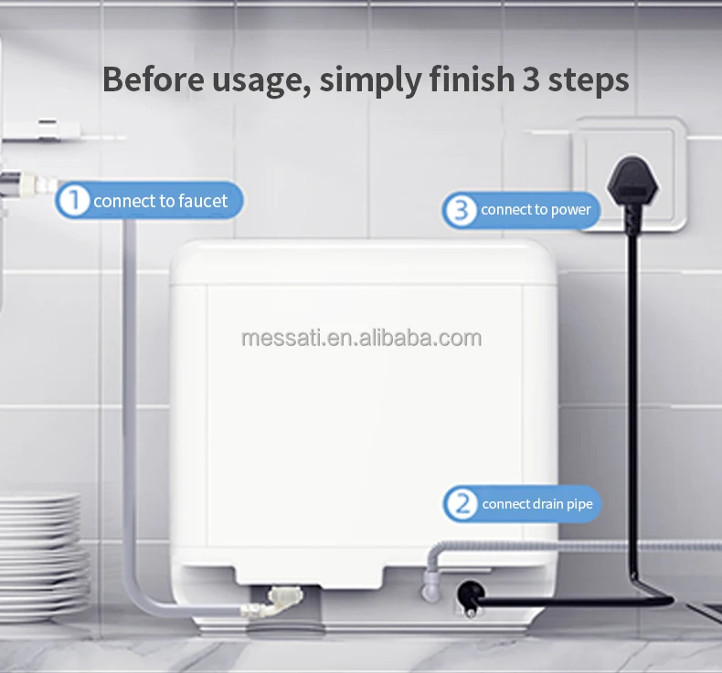 China Dishwashing Machine Portable Small Dishwasher Commercial ...