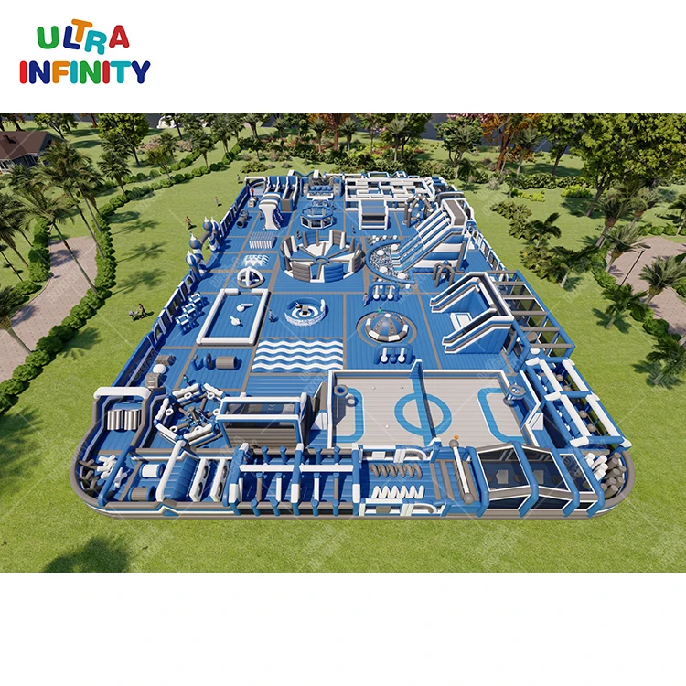 Inflatable Team Building Games Kids Inflatable Course Inflated ...