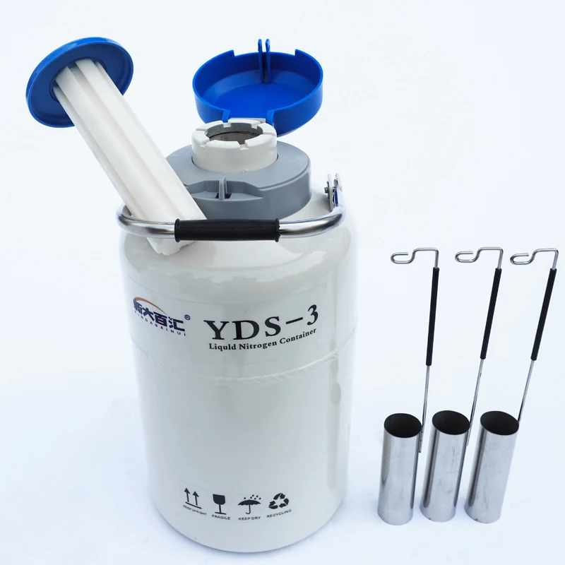 Alibaba.com: YDS-3 Flask Cryogenic Thermos 10L Liquid Nitrogen Tank, 50L Storage Container for ...