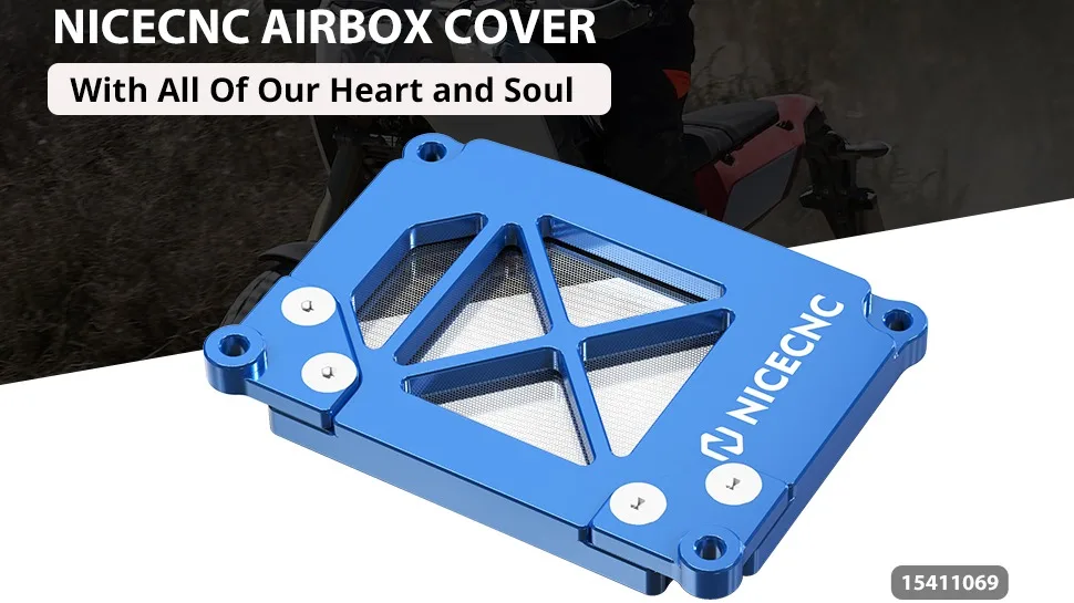 Nicecnc Aluminum Anodization Air Filter Box Airbox Cover For Yamaha ...