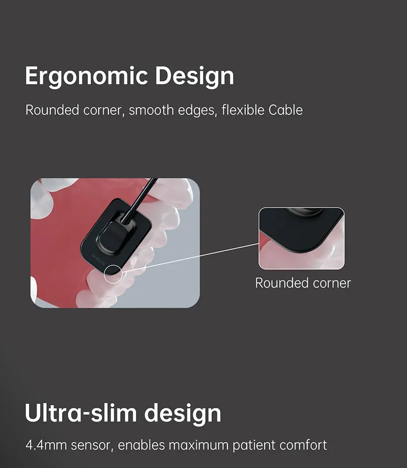Dental Intraoral X-ray Sensor R1/ R2 Intraoral Digital Imaging System ...