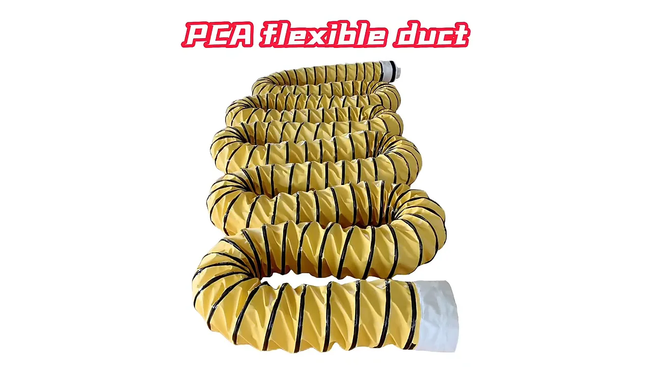 34" Air-conditioner Insulated Duct Insulated Fire-retardant Flexible ...