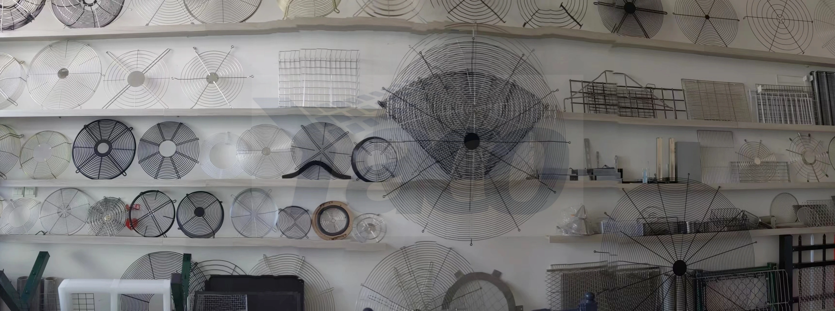 Stainless Steel Industrial Exhaust Air Conditioner Grille Fan Guard Grill