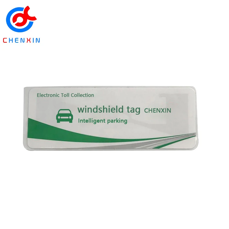 860-960mhz Rfid Windshield Sticker For Car Parking Rfid Car Sticker Uhf ...