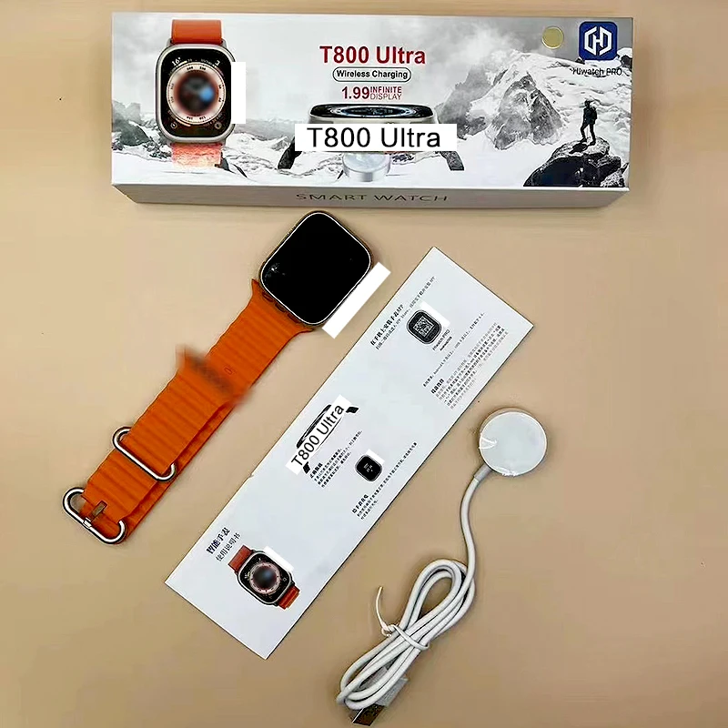T800 Smartwatch Ultras T900 N8 X8 Dt8 Mt8 Gs8 Hw8 H10 X8 Zd8 Z8 W68 Hw ...