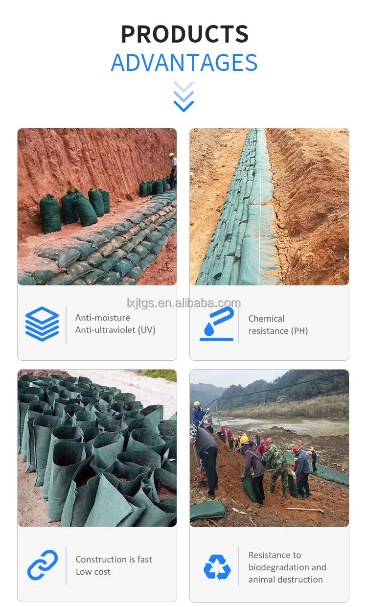 Wholesale Geo Bag - River Bank Protection & Flood Control