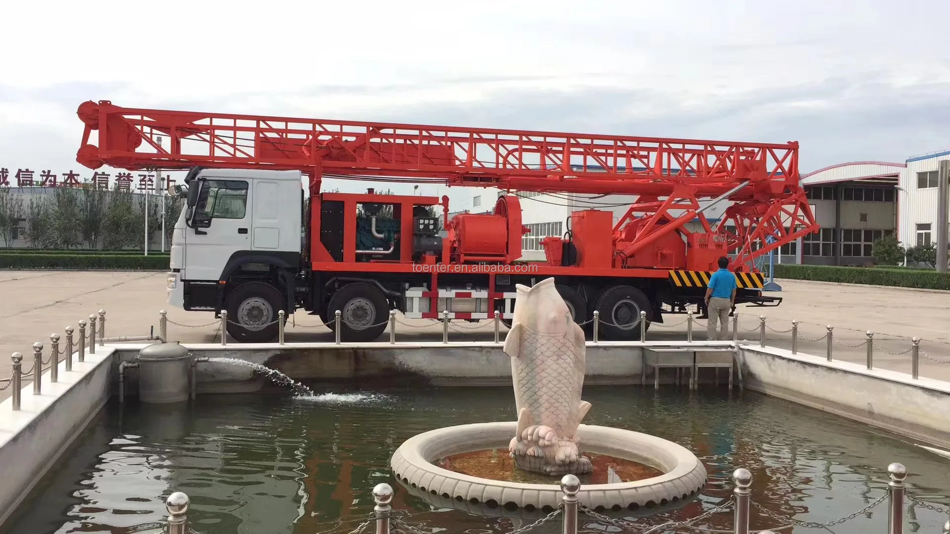 Truck Mounted Borehole Drilling Rig For Remote Areas In China - Buy Car ...