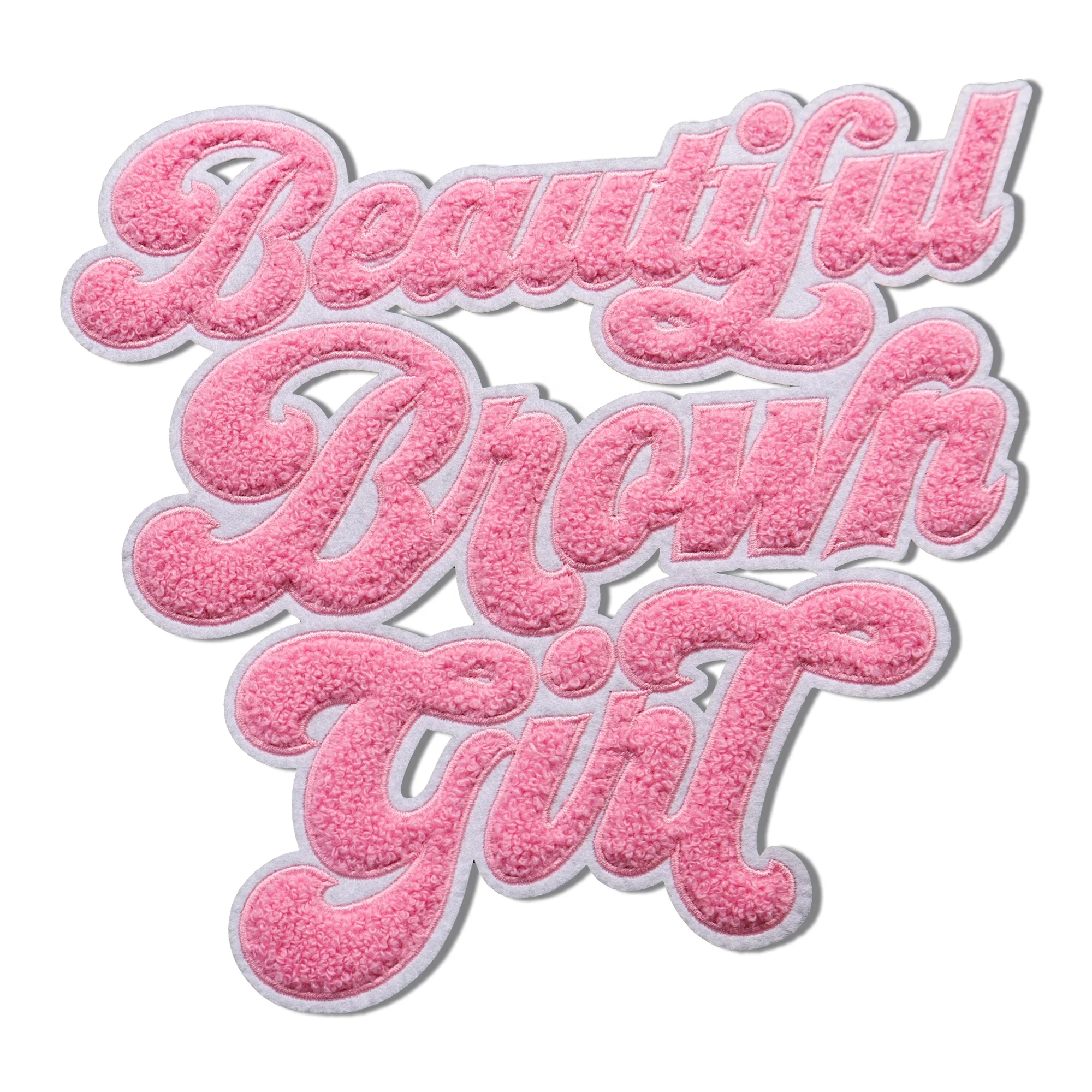 Chenille Letter Patches - Fashionable & Sustainable Embroidery