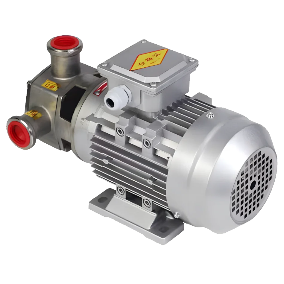 Sanitary Stainless Steel Flexible Impeller Rotor Pump High Viscosity ...