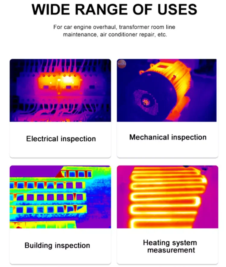 Thermal Camera Infrared Thermal Imaging Fully Radiometric Thermal Image ...
