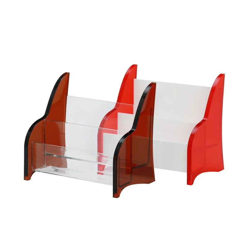 Clear Plastic Pmma Acrylic Stands Table Display Acrylic Brochure Holder ...