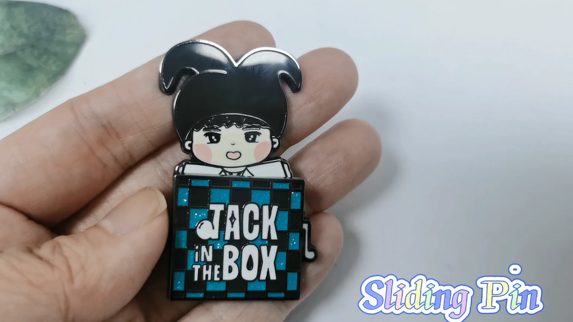 Promotion Custom Metal Pronoun Sliding Badges Hard Enamel Lapel Pins ...