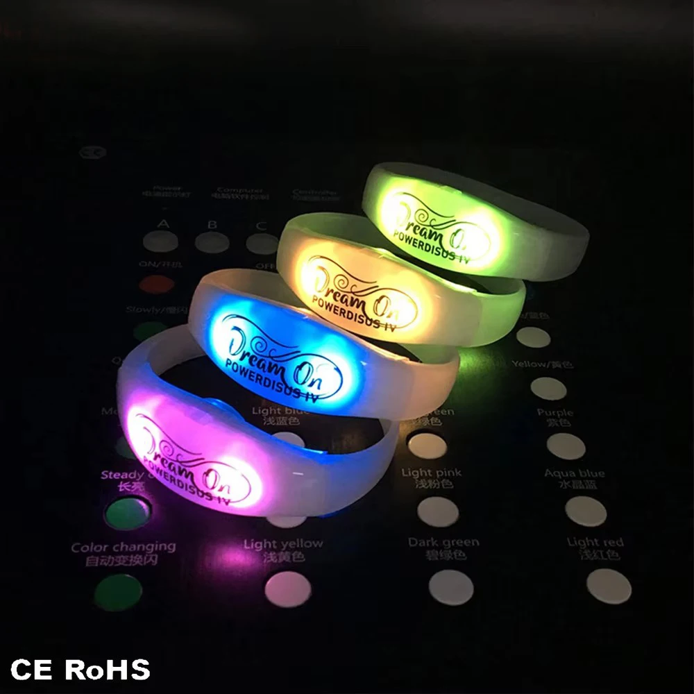 LED Bracelet with DMX Remote Control - Perfect for Events