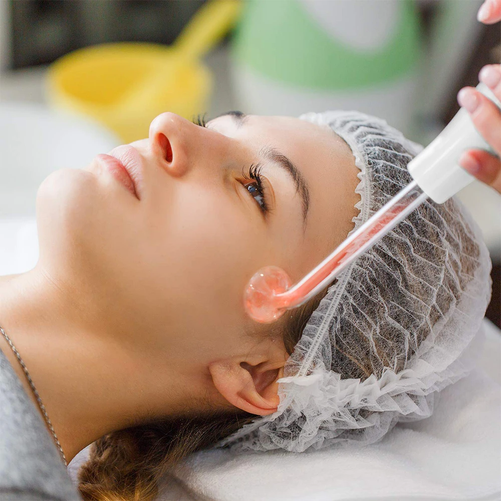 Onuliss High Frequency Facial Wand Skin Facial Wand With Comb Portable ...