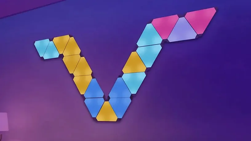 Banqcn Wholesale Smart Home Triangle Led Lights Rgbic Music Syn Diy ...