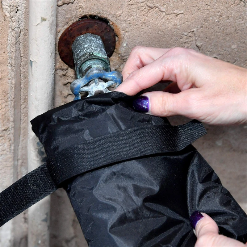 Hot Sale Outdoor Tap Cover Black Water Faucet Cover Pipe Protection for ...
