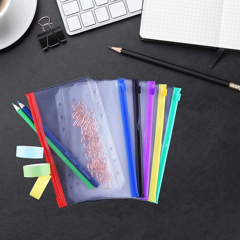 Cash Zipper Envelopes Binder Organizer,Money Saving Cash Envelope ...