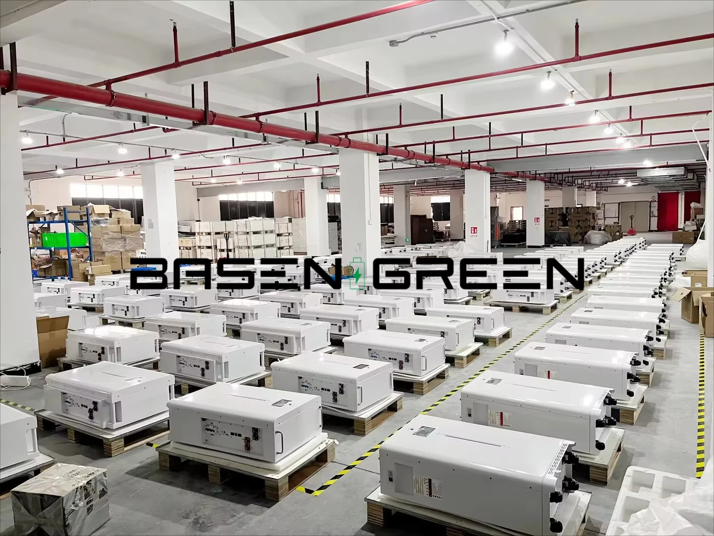 BASEN GREEN 15kWh LiFePO4 Solar Battery Pack for Home Energy Systems ...