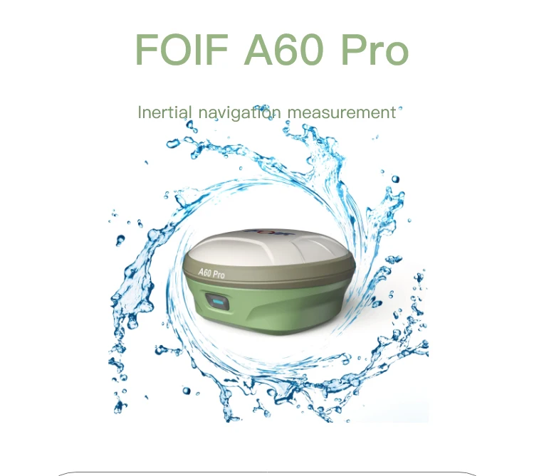 FOIF A60 Pro RTK GNSS Receiver - 1408 Channels for Precision