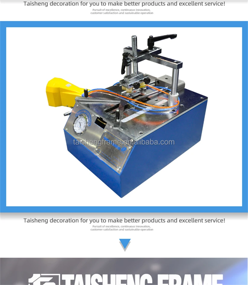 TS-J21 203 Underpinner Universal Picture Frame Joint Machine Desk-top V ...
