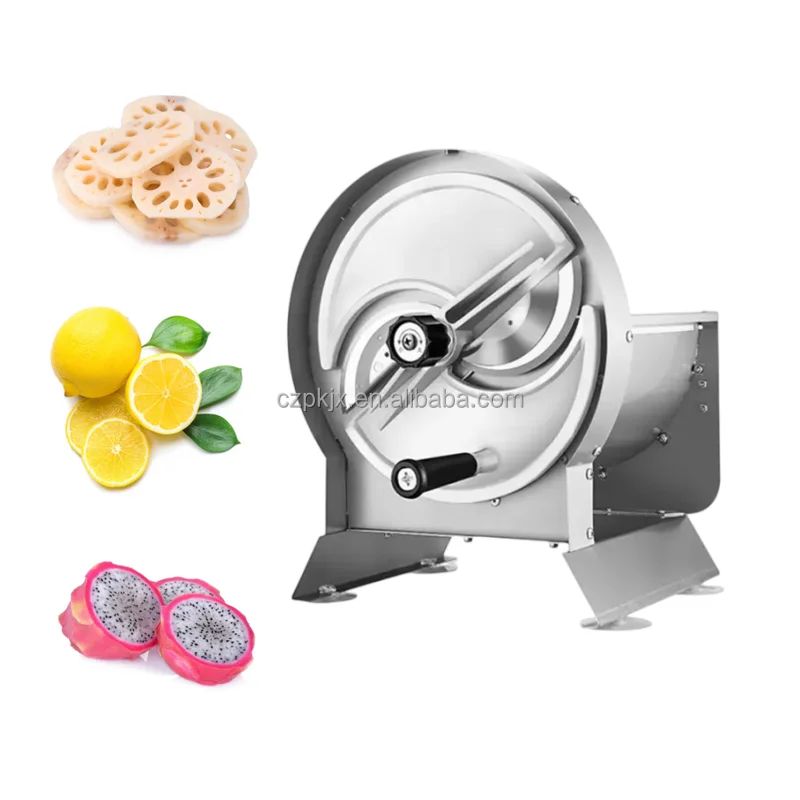 Multi Functional Ginger Slicer - Manual Orange & Cucumber Cutting Machine