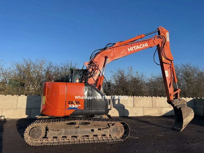 Large Volume and High Security Beautiful Appearance HITACHI ZX135 in ...