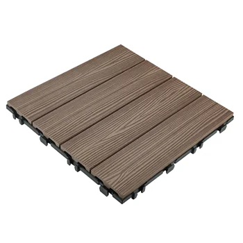 Interlocking Patio Tiles Interlocking Wpc Deck Tiles Quick And Easy To ...
