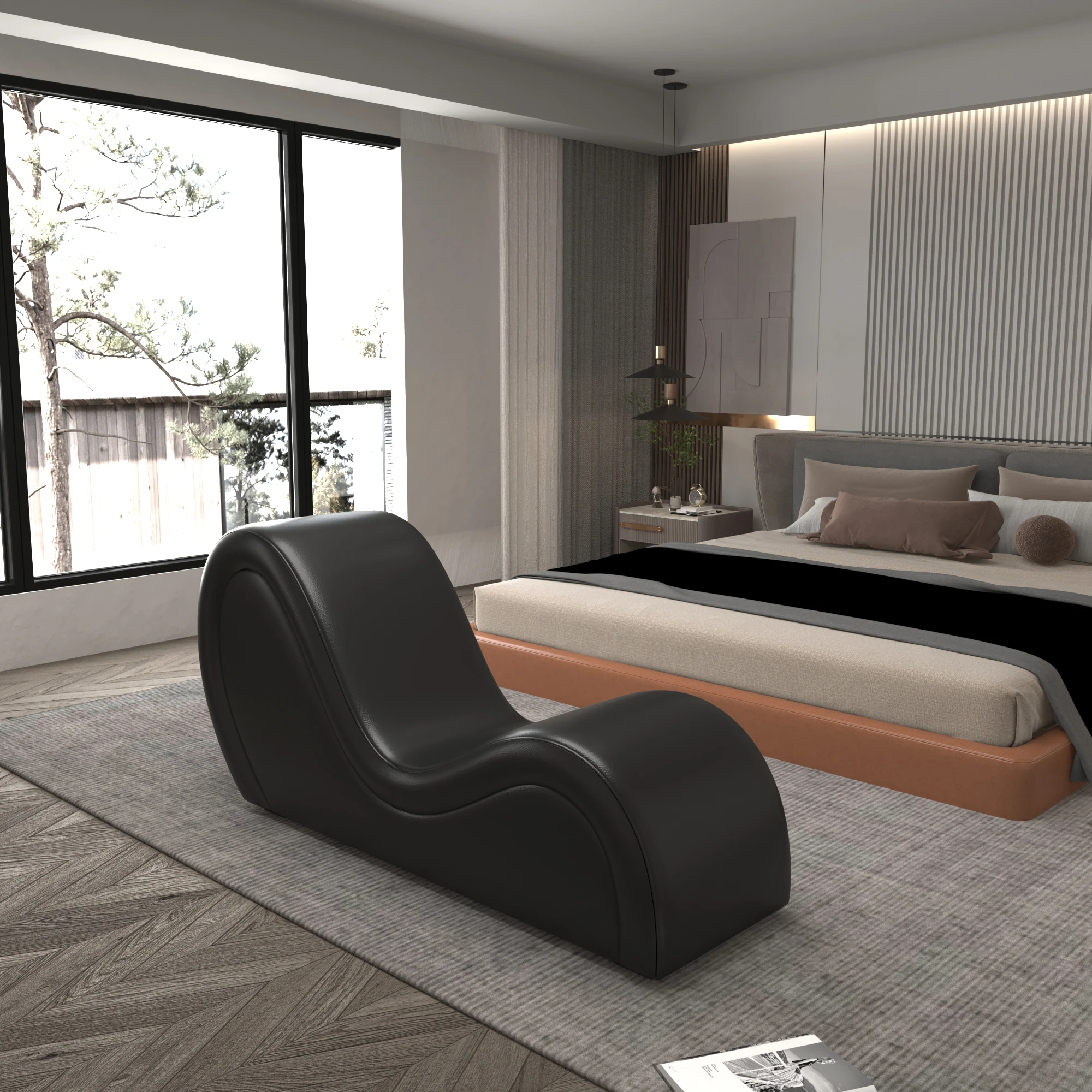 Alibaba.com: SM Products Tantra Chair, PU Furniture, S-Shaped Bed Air ...
