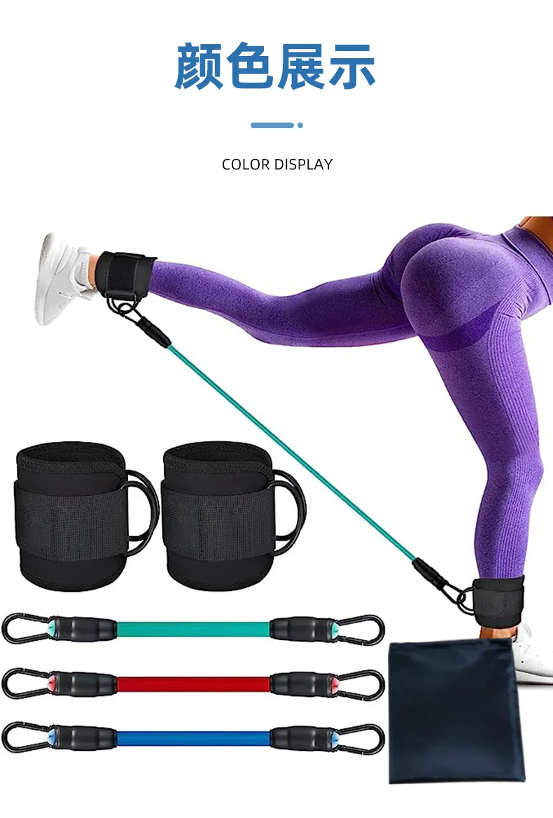 Fitness Sets Booty Ankle Strap Legs Resistance Bands