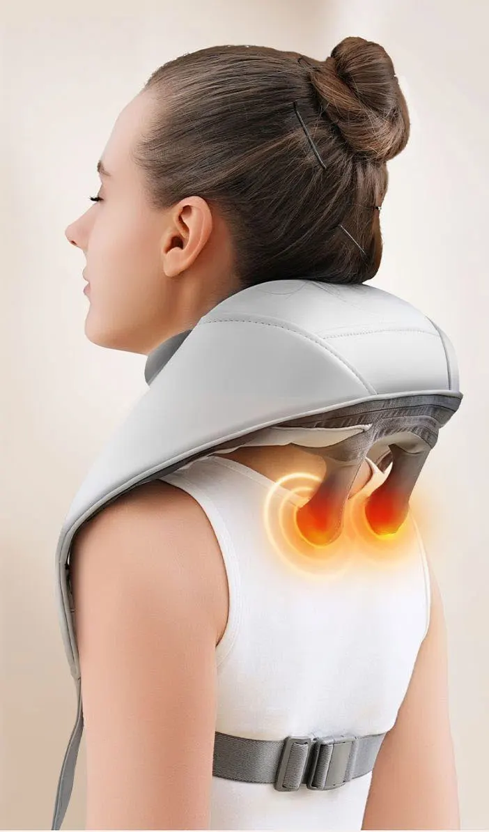Luxury Smart Electric Intelligent Neck Back Heat Roller Shoulder 3d ...