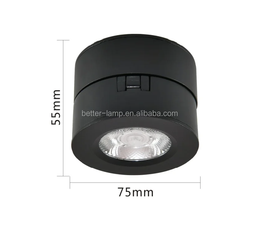 360 Degree Adjustable Rotatable Surface Mounted Cylinder 10w Foldable ...