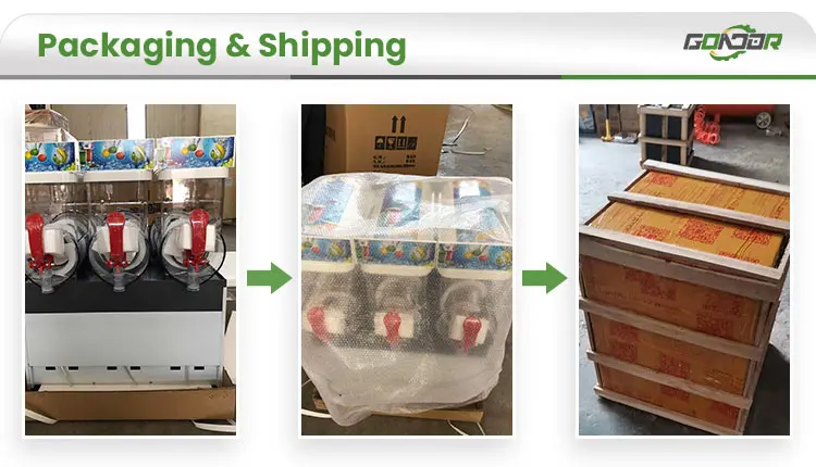 Bubble Tea Fruit Juice Slush Machine On Sale For Kids Ice Slush Drink ...