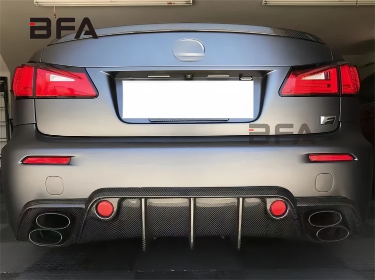 For 06-12 Lexus Is250 Is300 Is350 Isf Upgraded WD-style Carbon Fiber ...