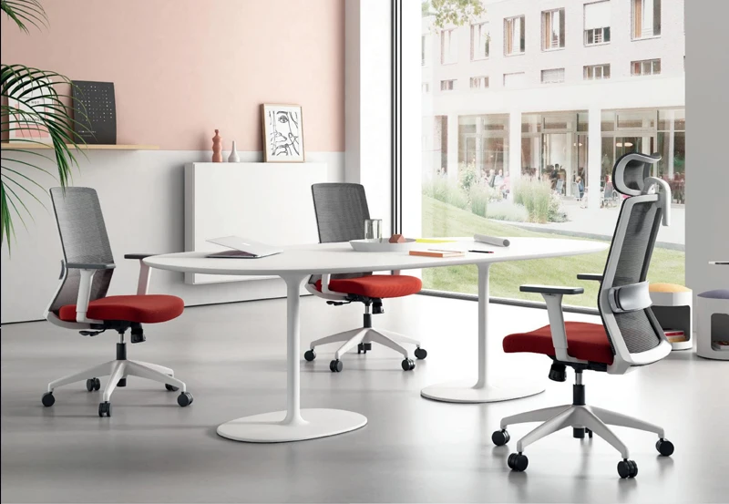 Modern Swivel Custom Design Directors Use Ergonomic Chair Middle Back ...