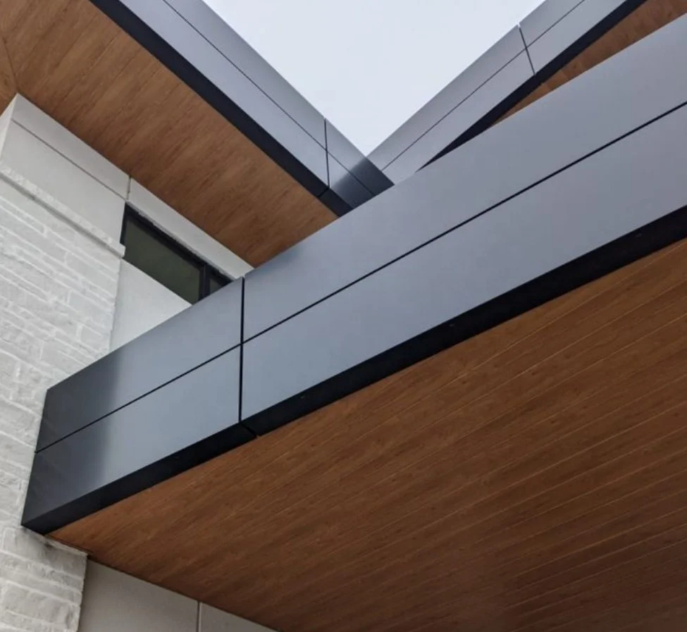 4mm Thickness Silver Grey Aluminum Composite Material Acm - Buy Modern ...