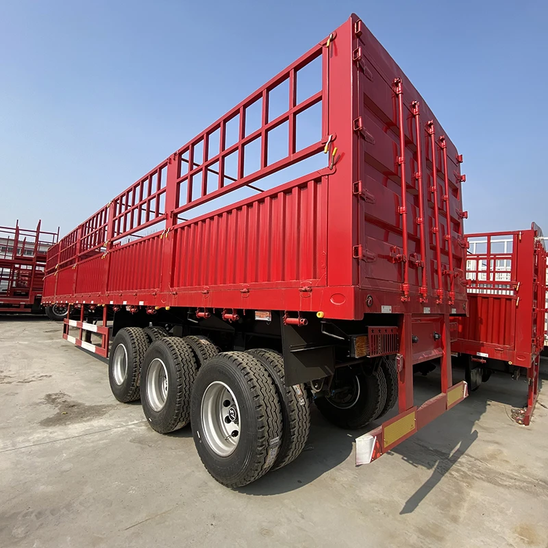 3-axle Guardrail Semi-Trailer - Efficient Cargo Transport