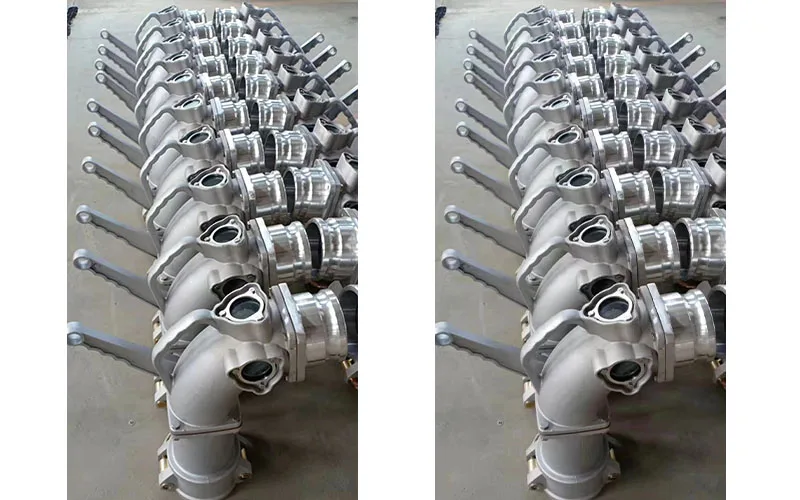 4inch Dual Point Liquid Loading & Unloading Vapor Recovery Drop Elbow ...