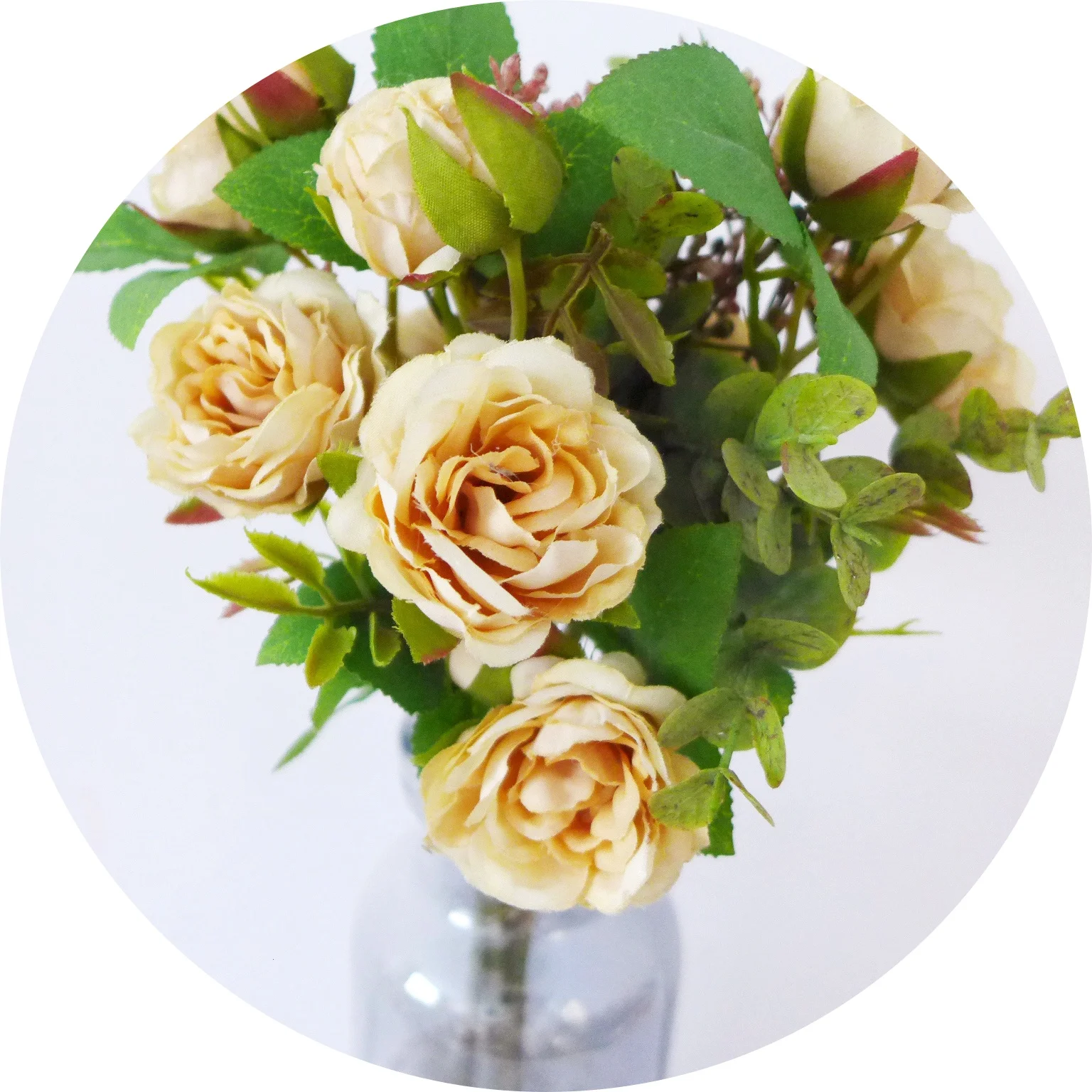 Artificial Roses Artificial Silk Rose Flower Silk Flowers Rose Flower ...