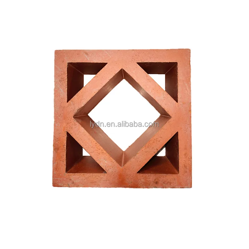 Terracotta Clay Breeze Block Mold Ceiling Hollow Decorative Bricks ...