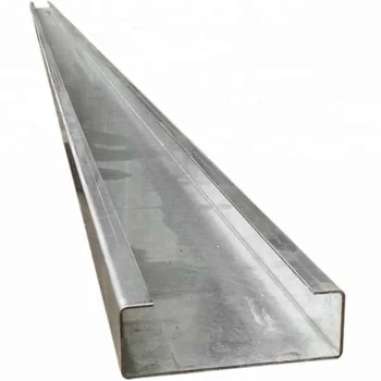 Galvanized Cold Formed Channel C U Shaped Steel Bar - Buy Channel C ...