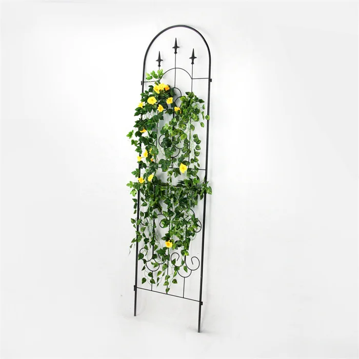 Trellis Rose Plant Support - Climbing Vines & Metal Obelisk