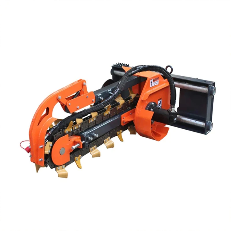Construction Machinery Parts Tractor Trencher Machine Chain Trencher ...