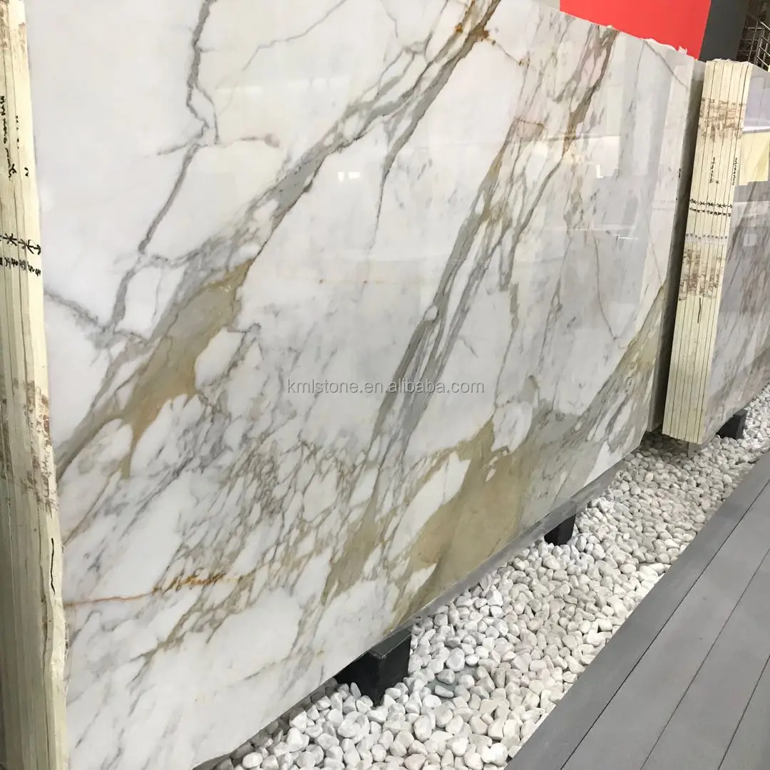 Italian Calacatta Gold Vein Marble Slab - Buy Calacatta Gold Marble ...